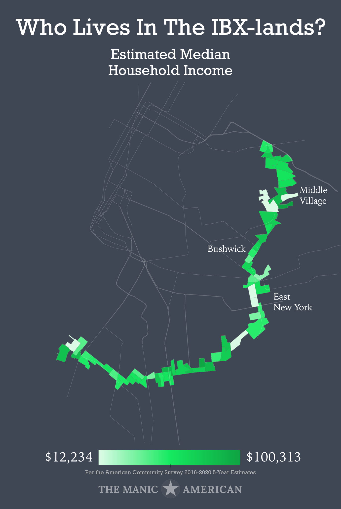 Using Data To Map The IBX, The Proposed Transit Line For NYC